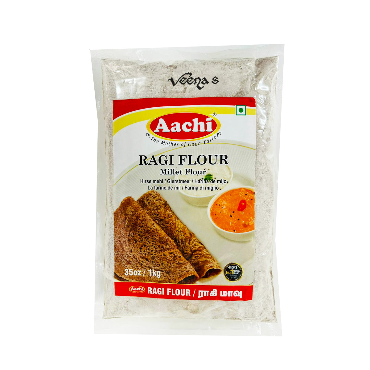 Aachi Ragi Flour (Millet Flour) 1kg– veenas.com