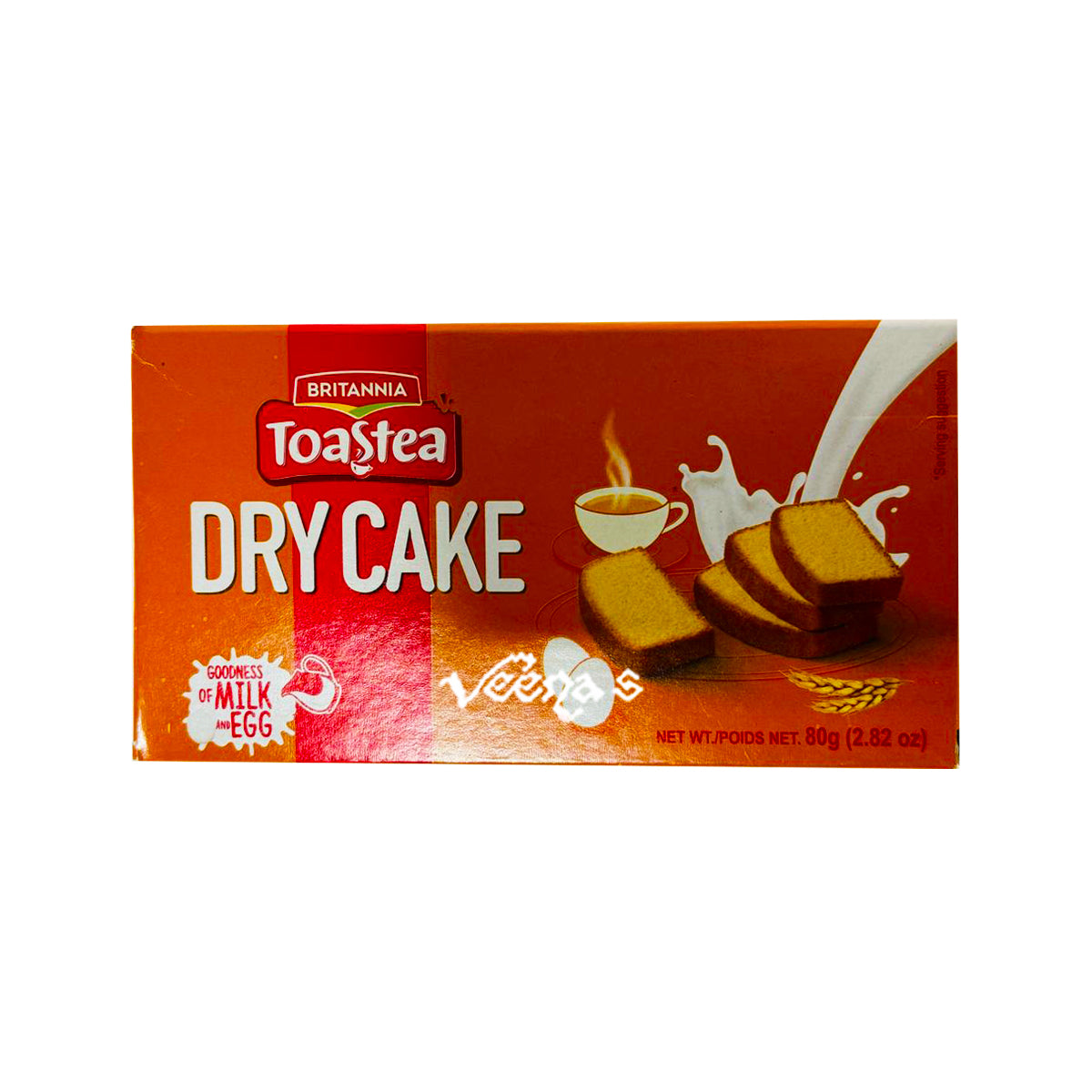 Britannia Toastea Dry Cake 80g– veenas.com