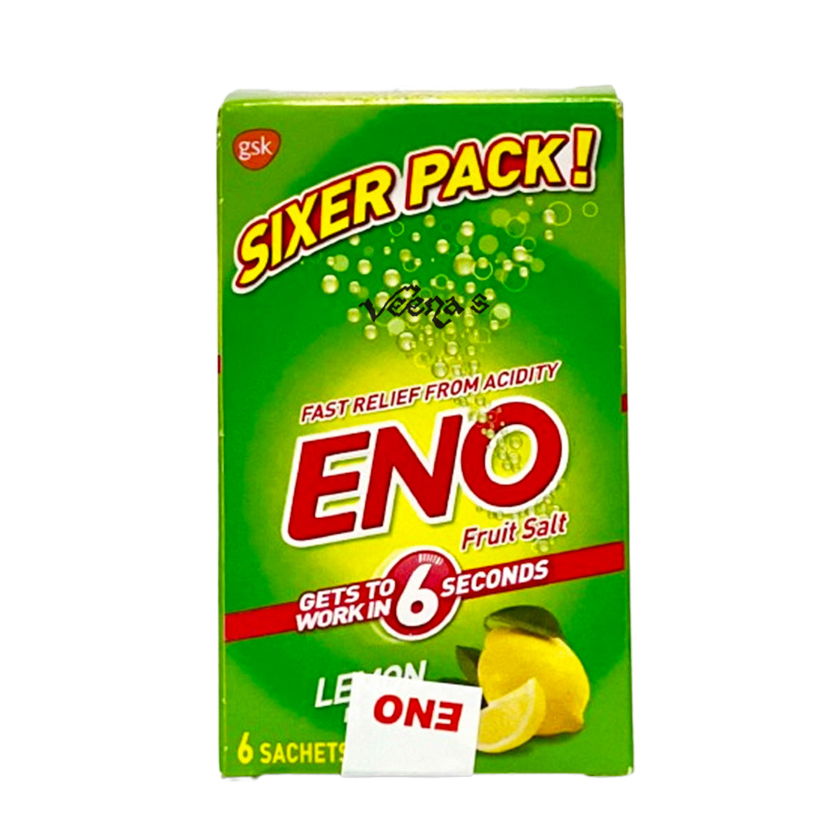 ENO Fruit Salt Lemon 30g(Contains 6 Sachets ) – veenas.com