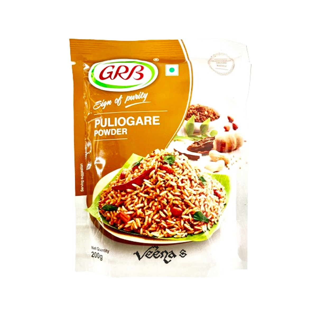 GRB Puliogare Powder 200g– veenas.com