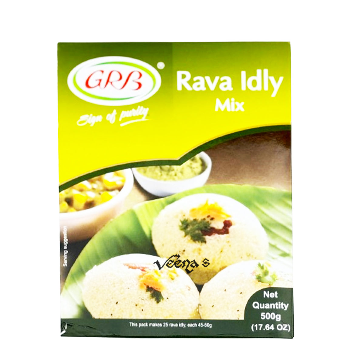 GRB Rava Idly Mix 500g– veenas.com