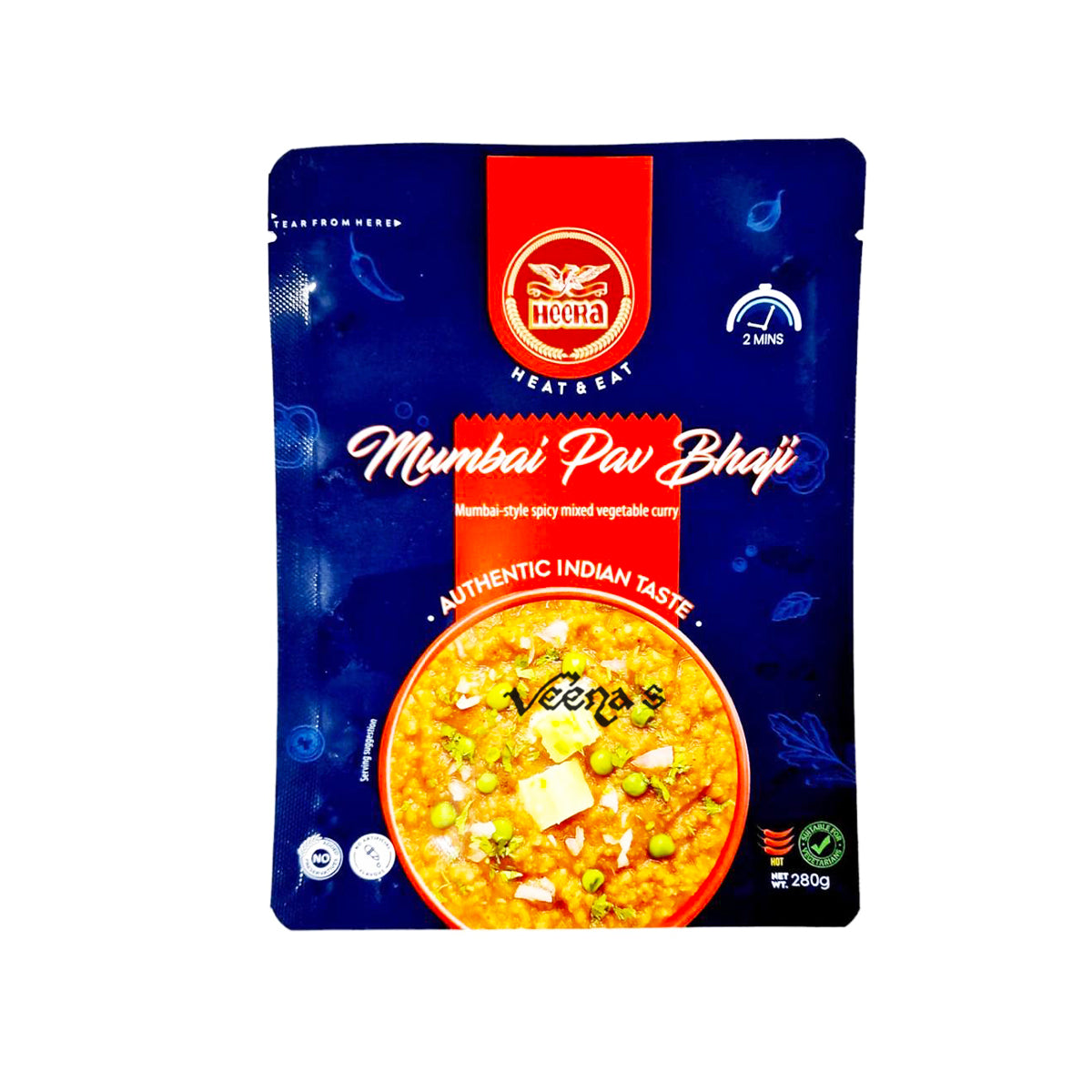 Heera Mumbai Pav Bhaji 280g– veenas.com