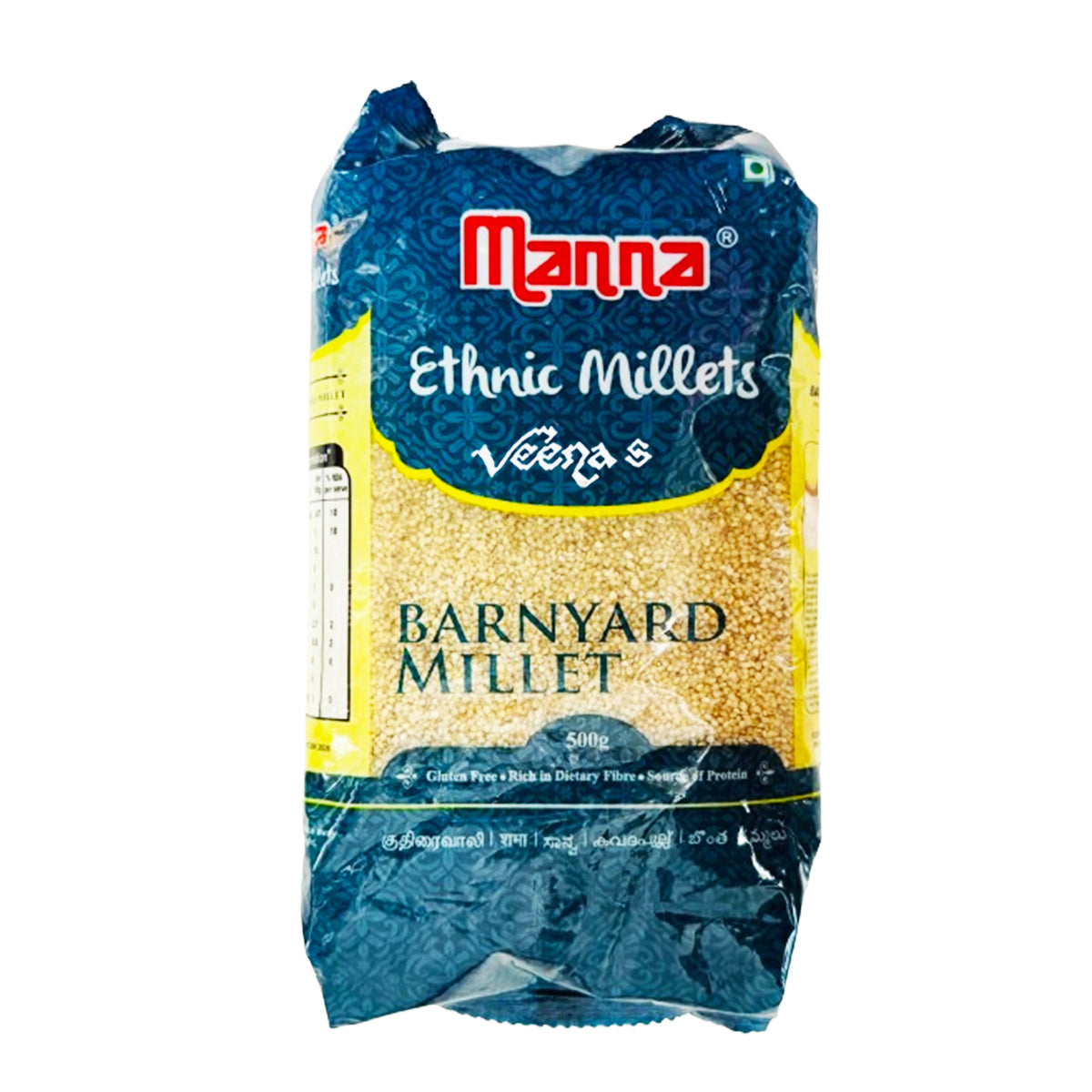 Buy Manna Barnyard Millet 500g Online in UK | Veena’s – veenas.com