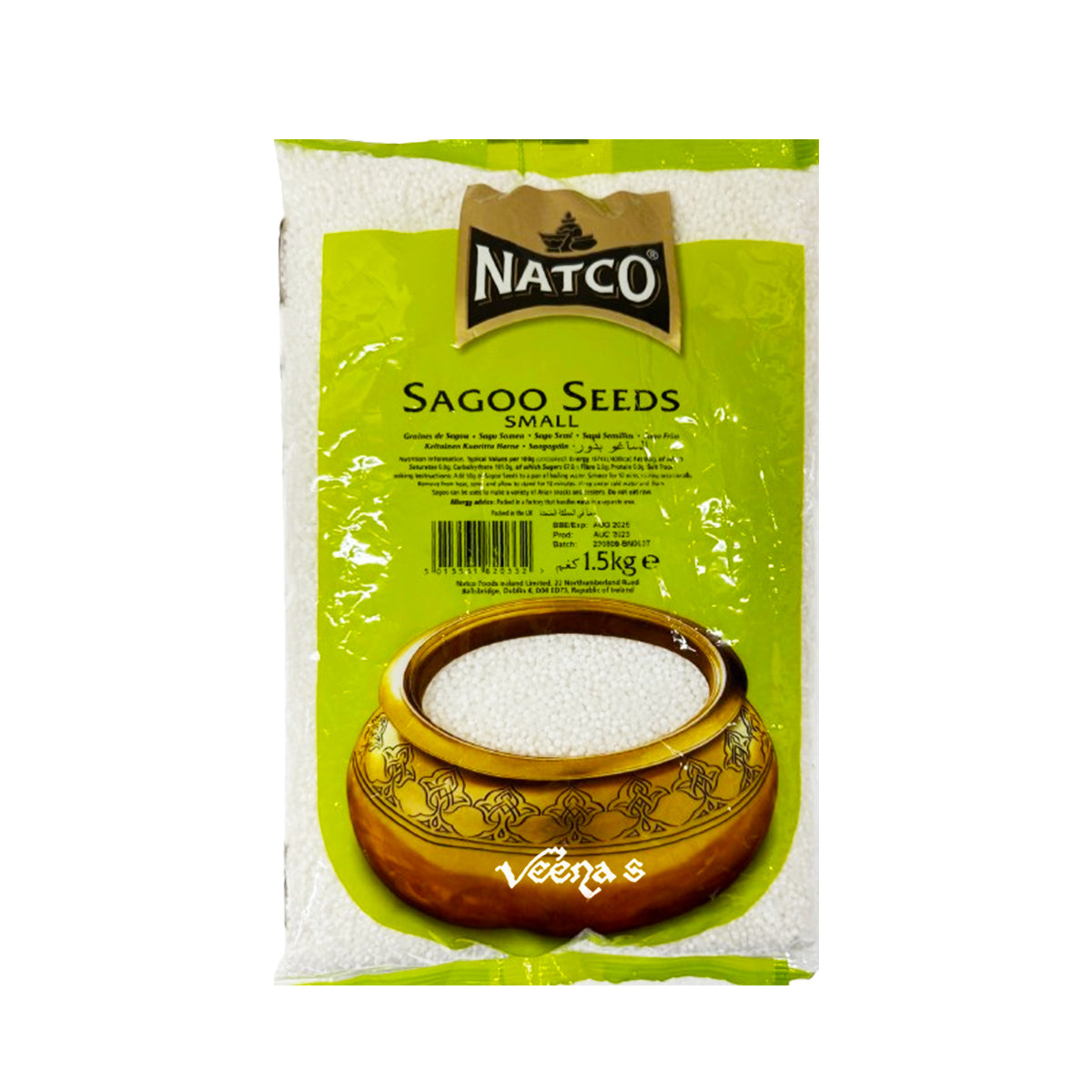 Buy Natco Sago Seeds Small Online in UK | Veena’s – veenas.com