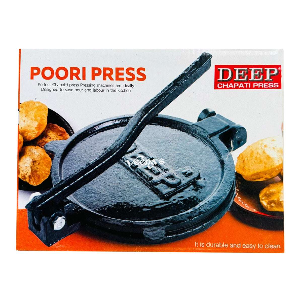 Poori Press(Iron Poori & Chapati Maker) – veenas.com