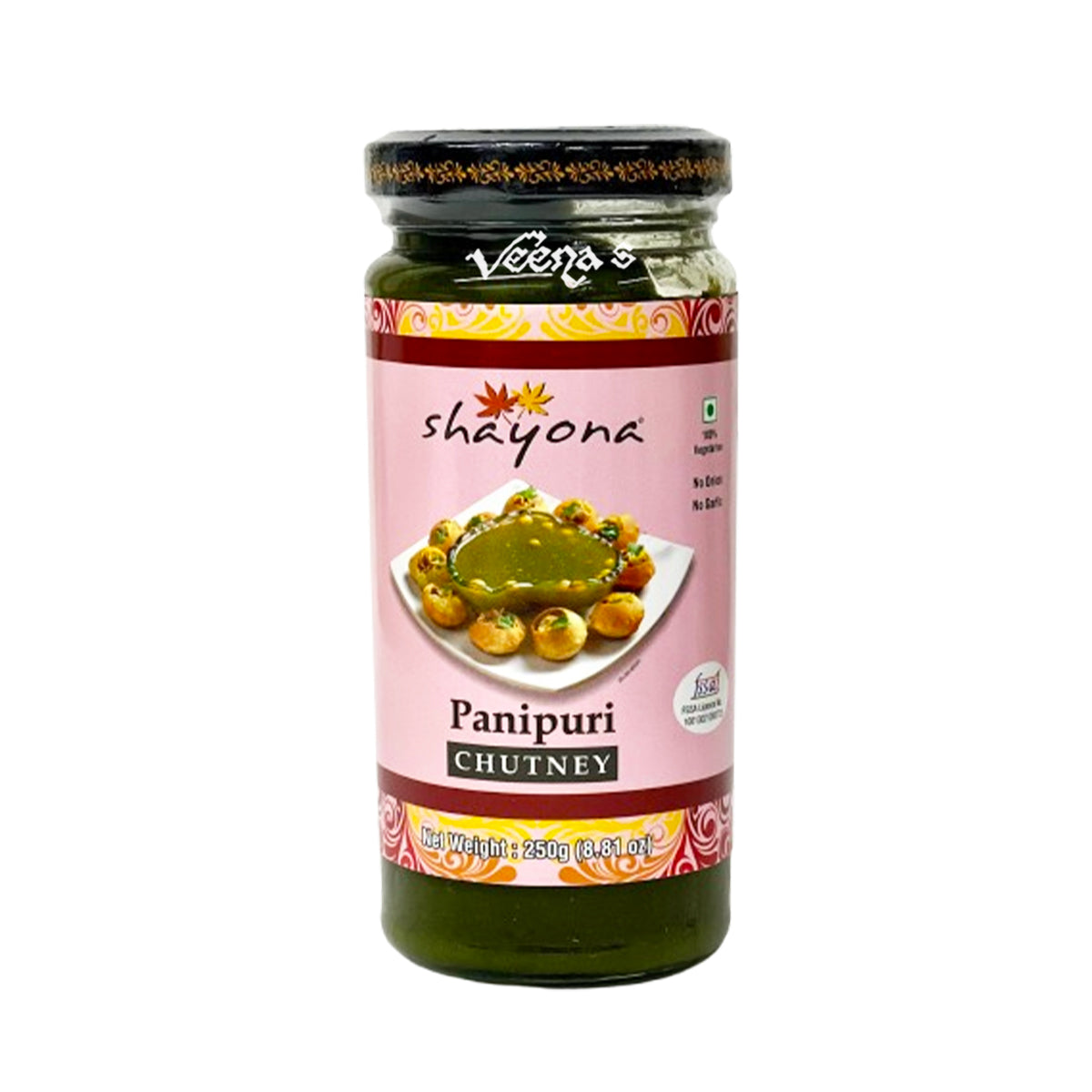 Shayona Panipuri Chutney 250g – veenas.com