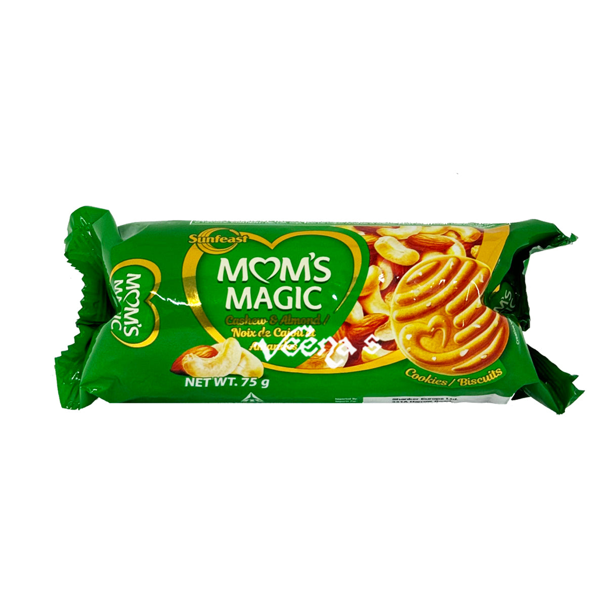 Sunfeast Mom's Magic Cashew & Almond Cookies 75g– veenas.com