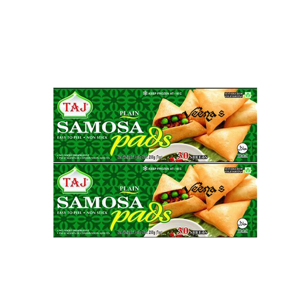 Buy Taj Samosa Pads 30 Sheets (Pack of 2) Online in the UK– veenas.com