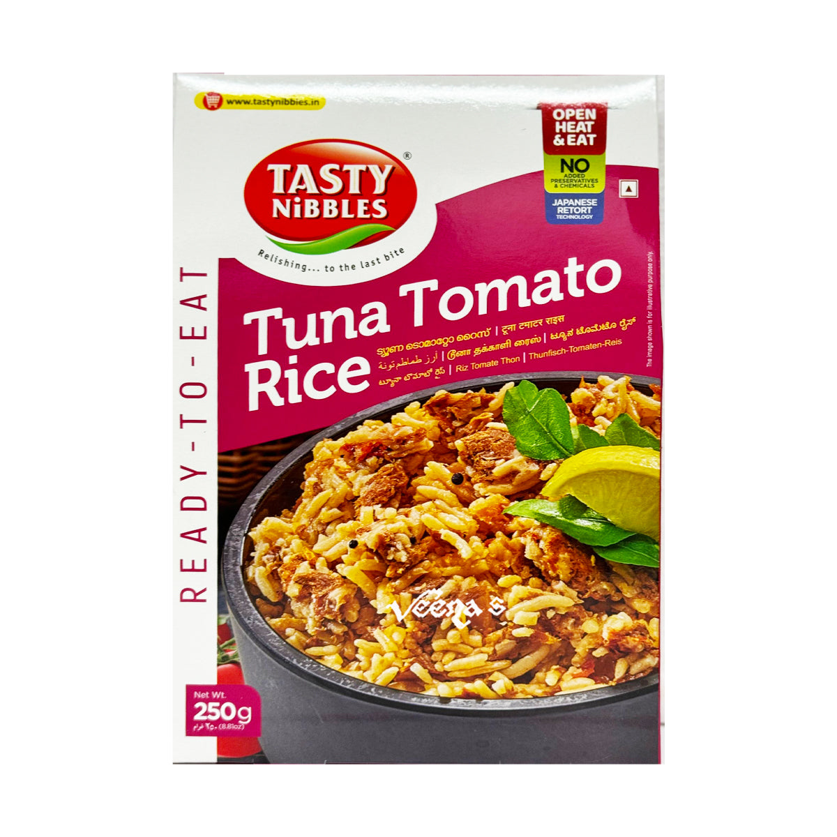 Tasty Nibbles Tuna Tomato Rice 250g– veenas.com