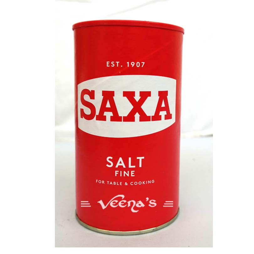 Saxa Table Salt Fine Drum 750G– veenas.com