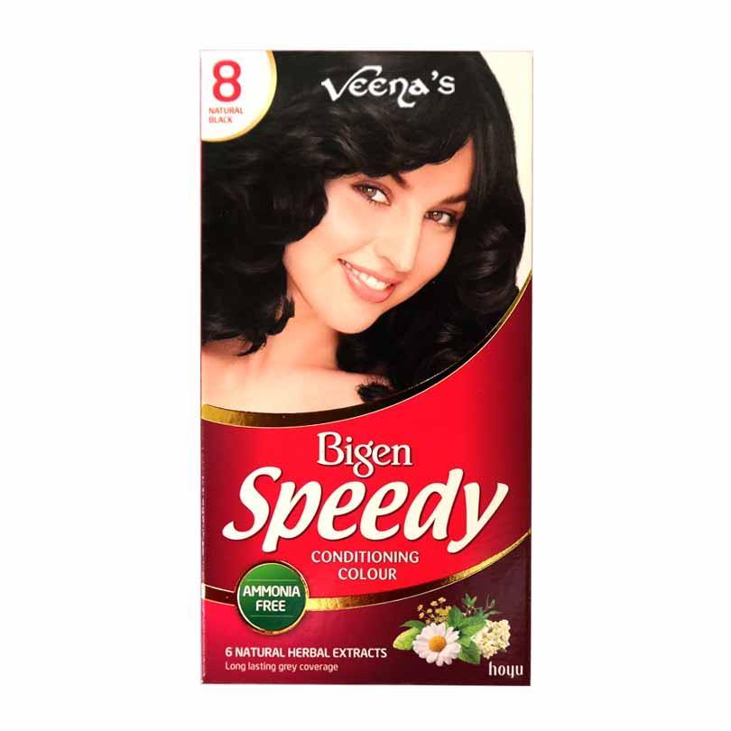 Buy Bigen Speedy Conditioning Color (8 Natural Black) Online in UK ...
