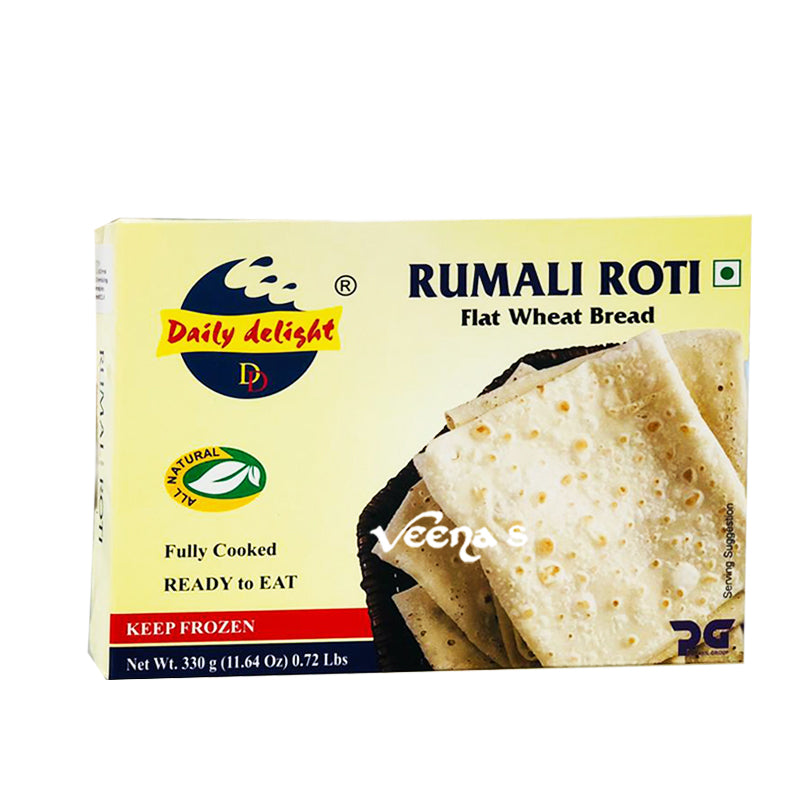 Buy Daily Delight Rumali Roti 330g Online in the UK – veenas.com