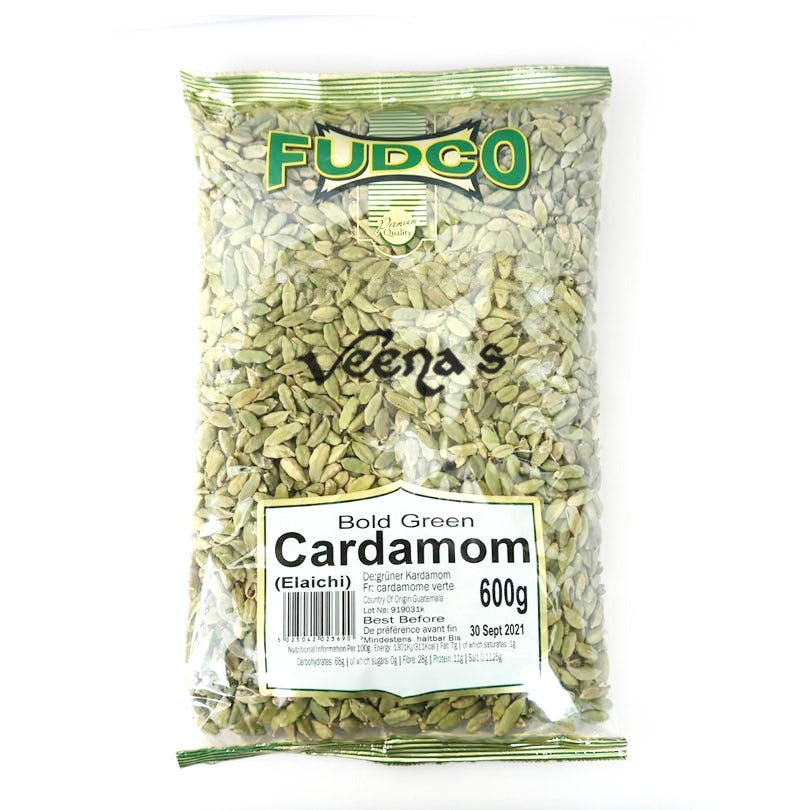 Buy Fudco Cardamom Green 600g Online in UK | Veena’s – veenas.com