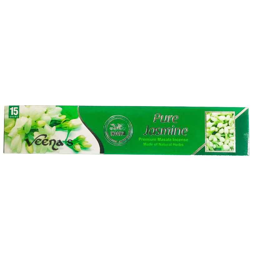 Buy Heera Pure Jasmine Agarbathi 15g Online in UK | Veena’s – veenas.com