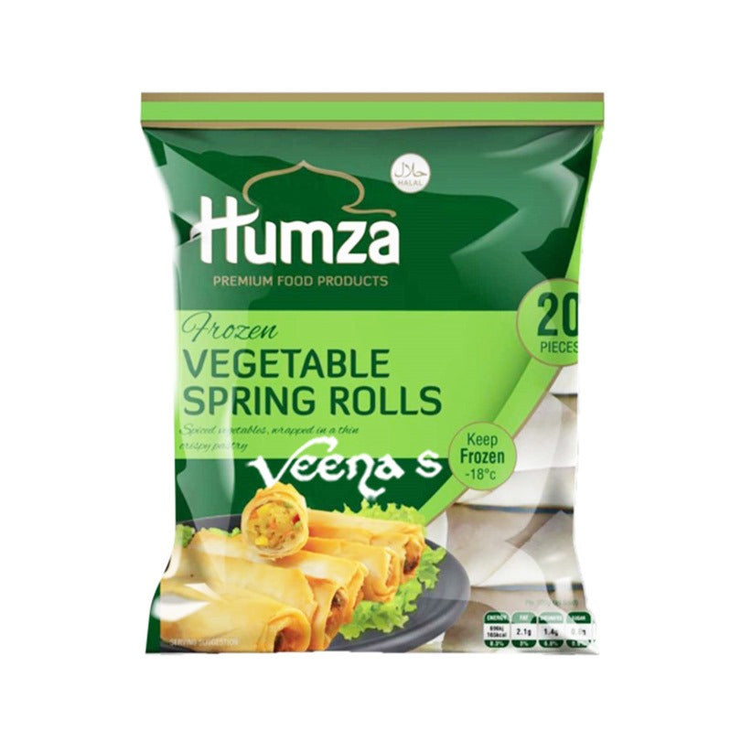 Humza Vegetable Spring Rolls 650g– veenas.com