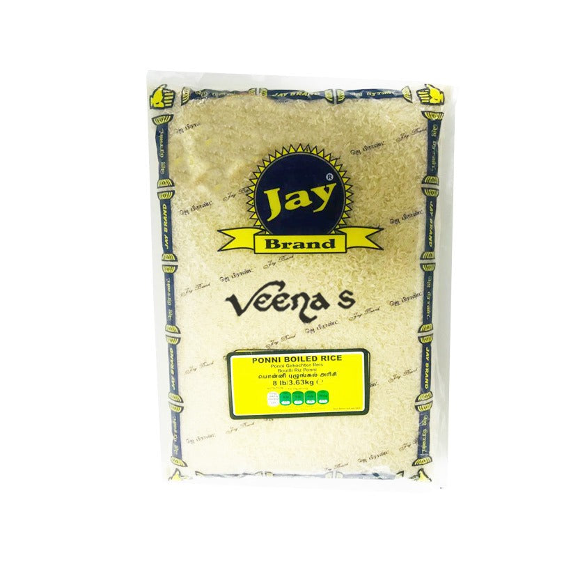 Jay Brand Ponni Boiled Rice 3.6kg– veenas.com