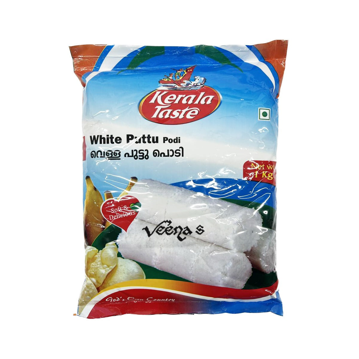 Kerala Taste White Puttu Podi 1kg– veenas.com