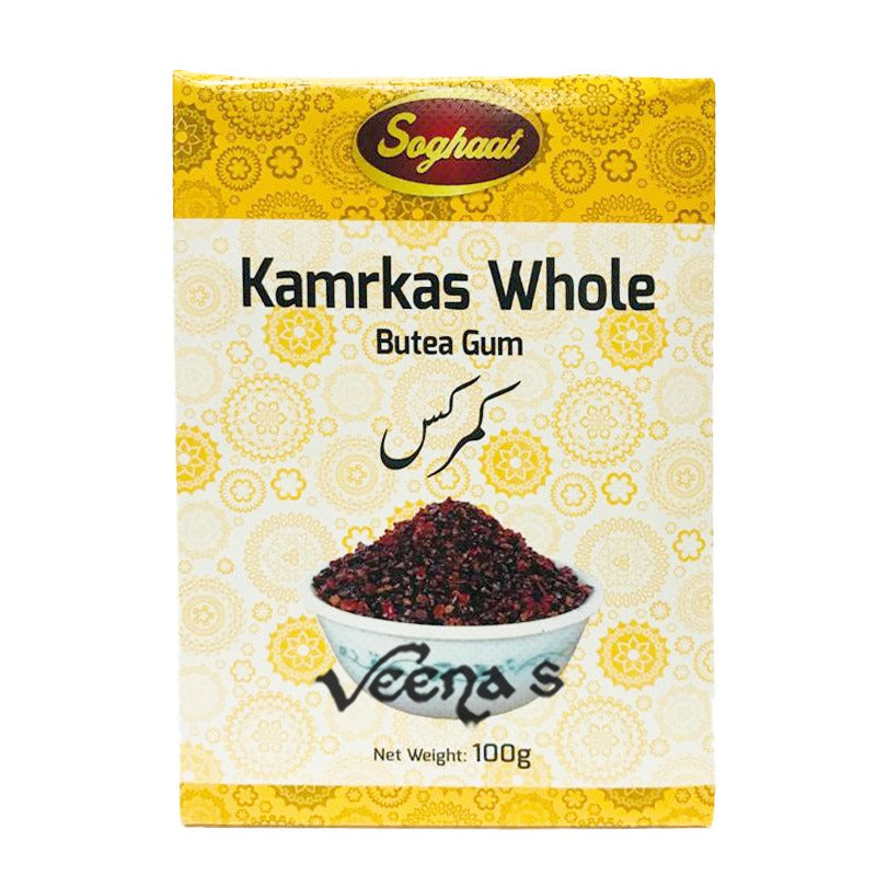 Soghaat Kamrkas Whole (Butea Gum)100g– veenas.com