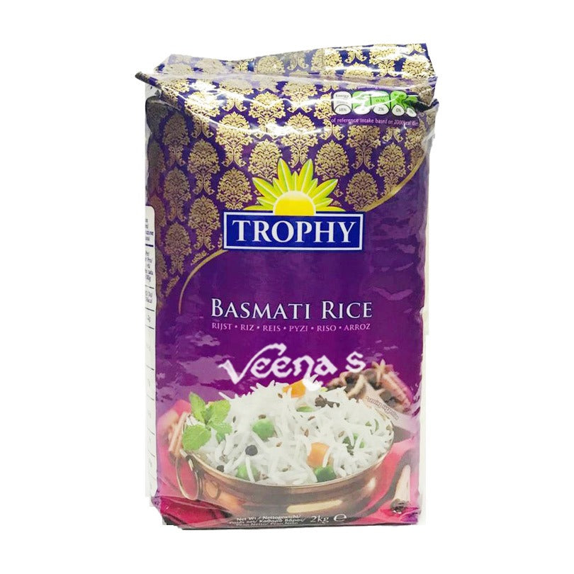 Buy Trophy Basmati Rice Online in UK | Veena’s – veenas.com