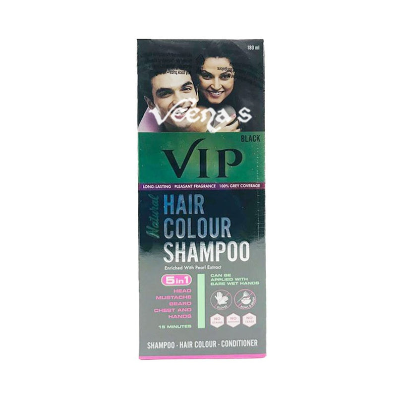 VIP Natural Hair colour Shampoo 180ml — veenas.com