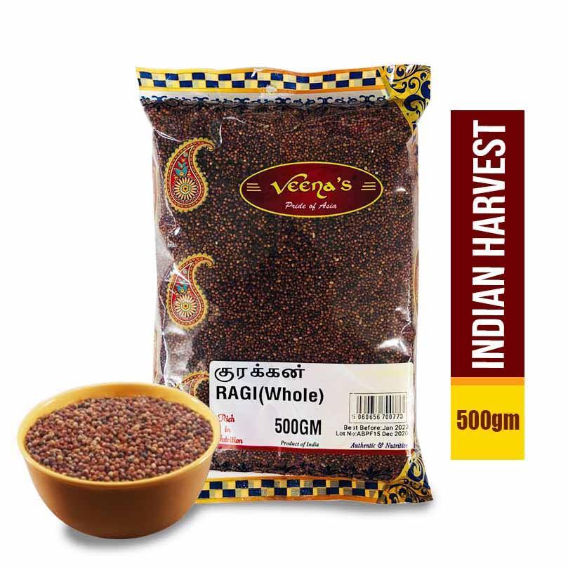 Veena's Ragi (Whole) 500g– veenas.com